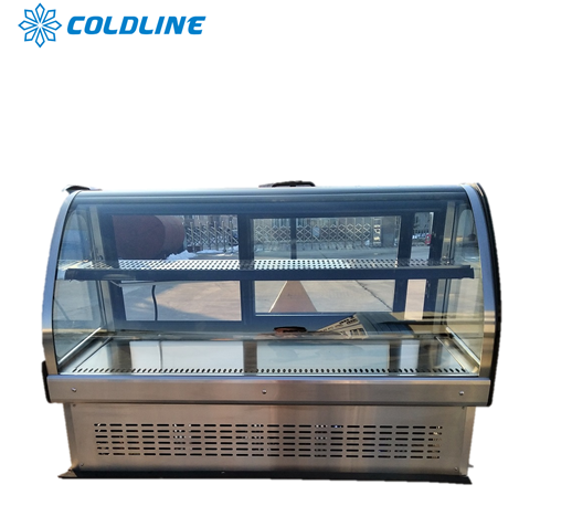 odm Single Temperature Glass Refrigerated Bakery Display Case Pastry ...
